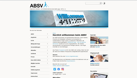 Allgemeiner Blinden- und Sehbehindertenverein Berlin gegr. 1874 e.V ...